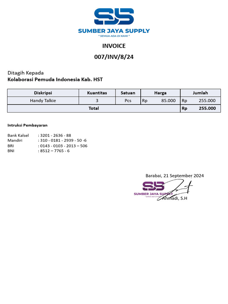 Invoice HT | PDF