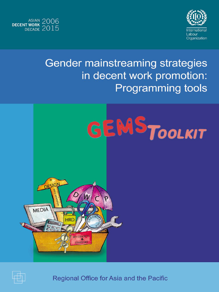 Gender Mainstreaming Strategies in Decent Work Promotion - Programming ...