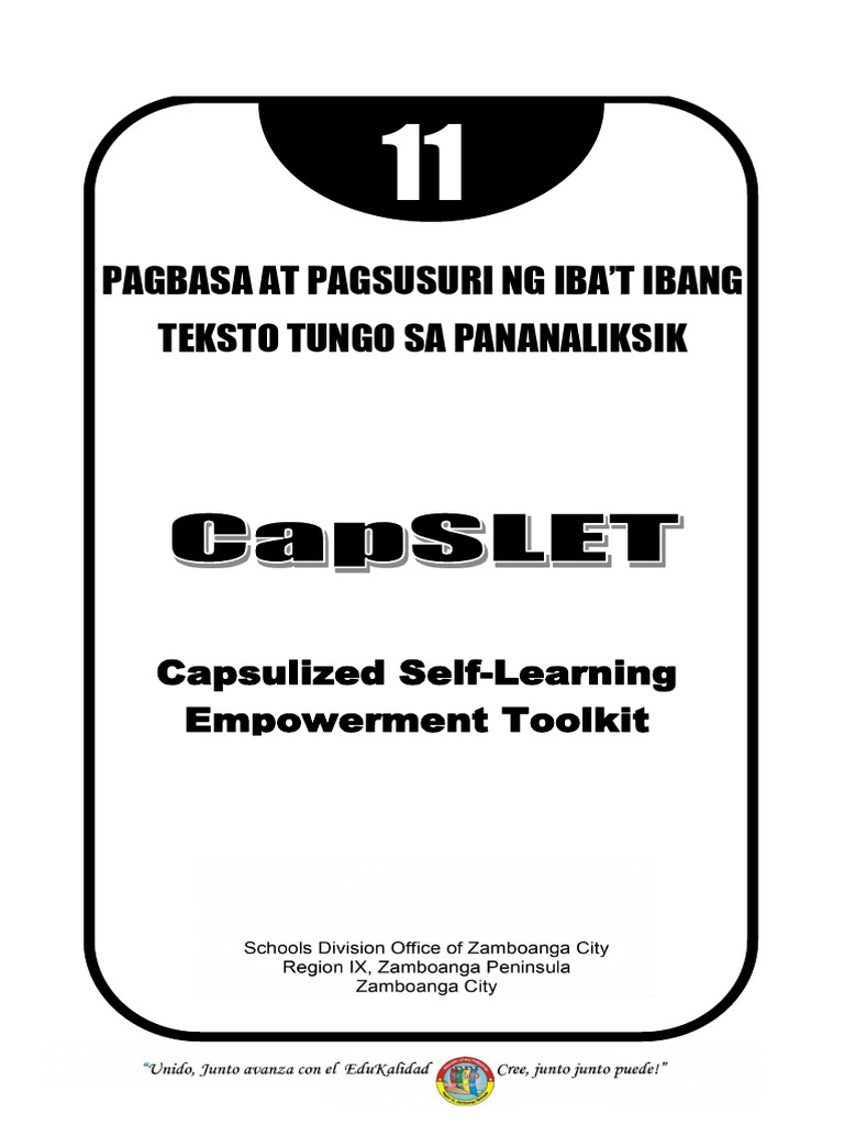 PPTTP Q2W5-6 Melc-10 | PDF