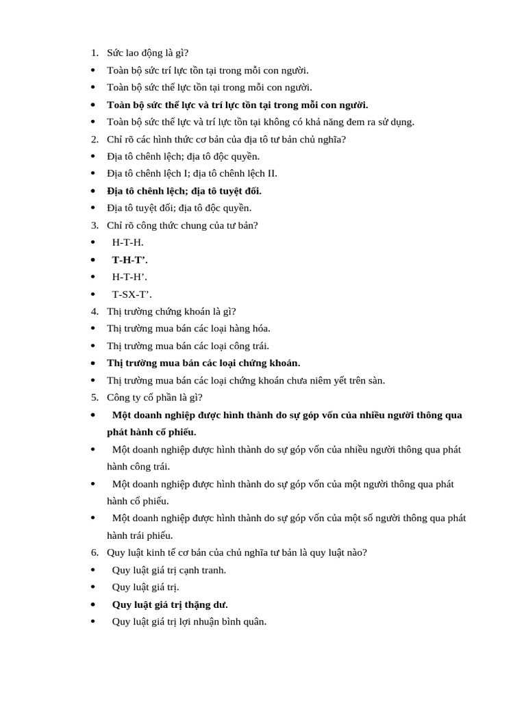 KT - CT Mac Chương 3-4 | PDF