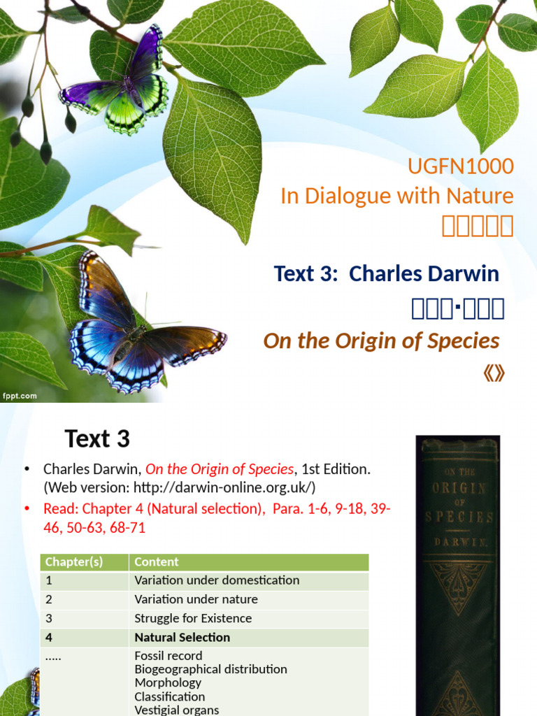 03 Tutorial-Darwin - 2 - Discussion Question - CherryLam | PDF
