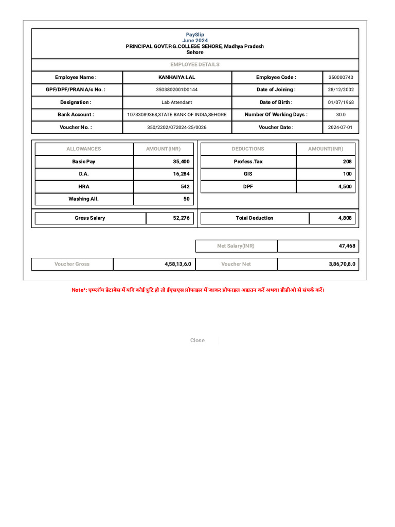 IFMS JUNE KANHAIYA LAL | PDF