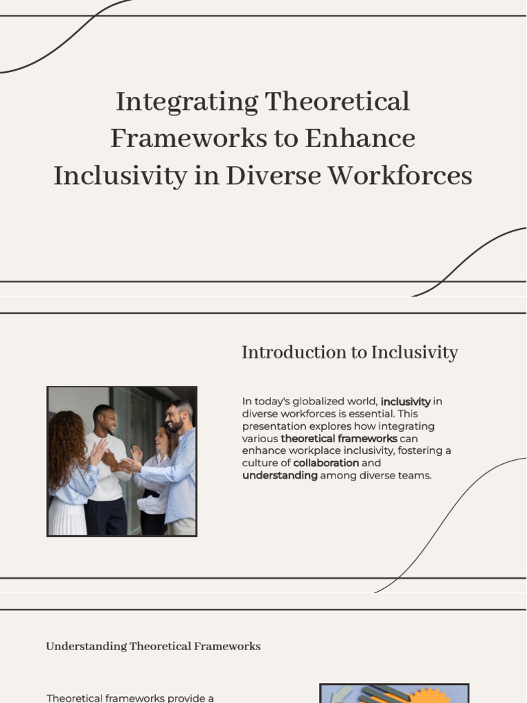 Slidesgo Integrating Theoretical Frameworks To Enhance Inclusivity in ...