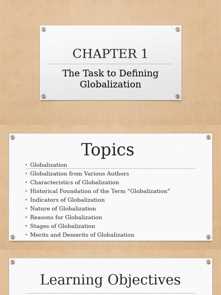 CHAPTER-1-TCW (1) | PDF | Globalization | Economies