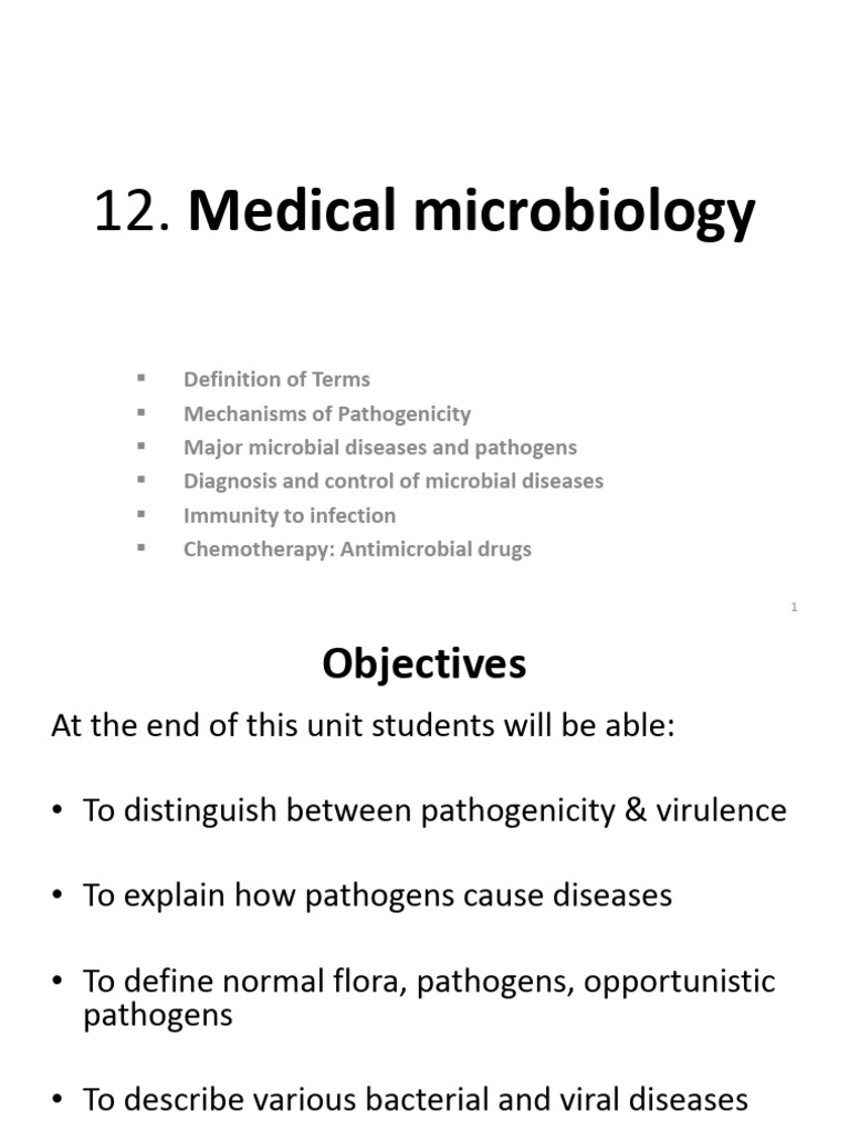 Medical Microbiology: Pathogens & Diseases | PDF | Immune System | Pathogen
