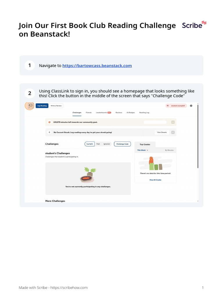 Beanstack_Reading_Challenge_Guide | PDF | Computing