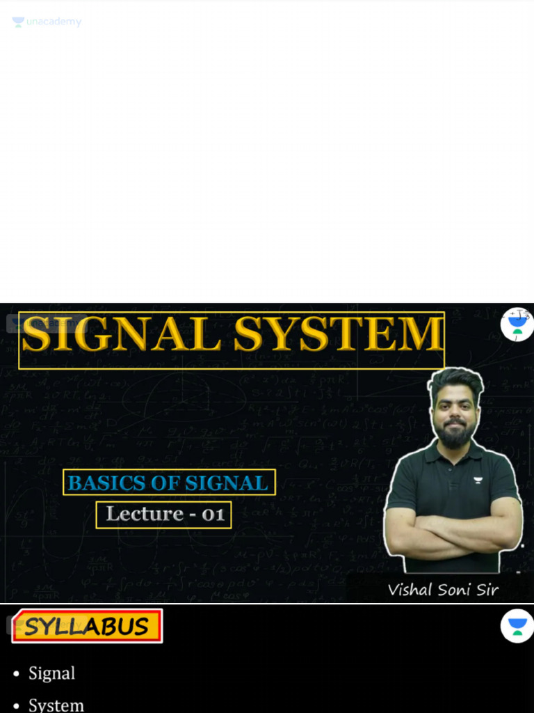 Signal and System | PDF
