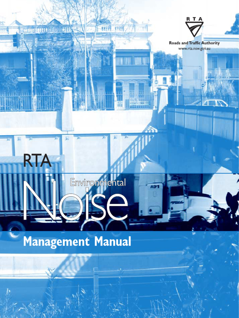 Environmental Noise Management Manual | PDF | Decibel | Noise