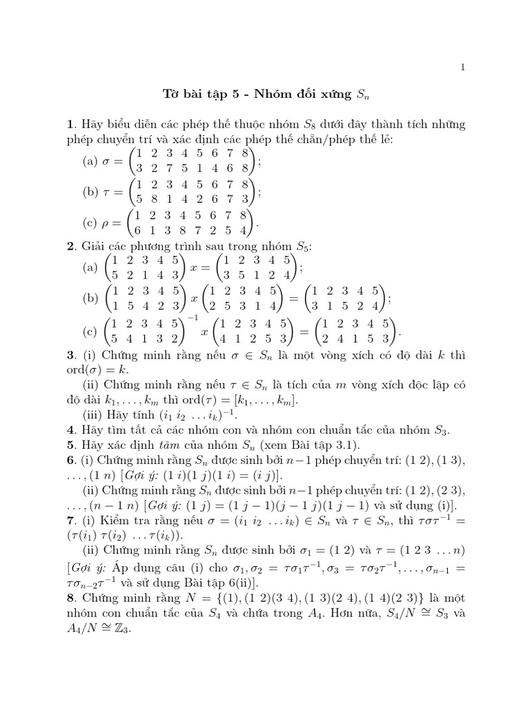 To Bai Tap 5 | PDF