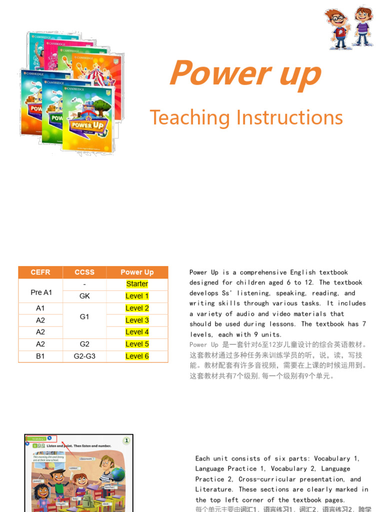 Power Up教学指引 | PDF | Vocabulary | Critical Thinking