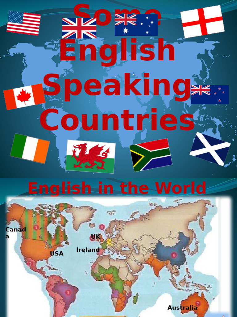 English-Speaking Countries List | PDF