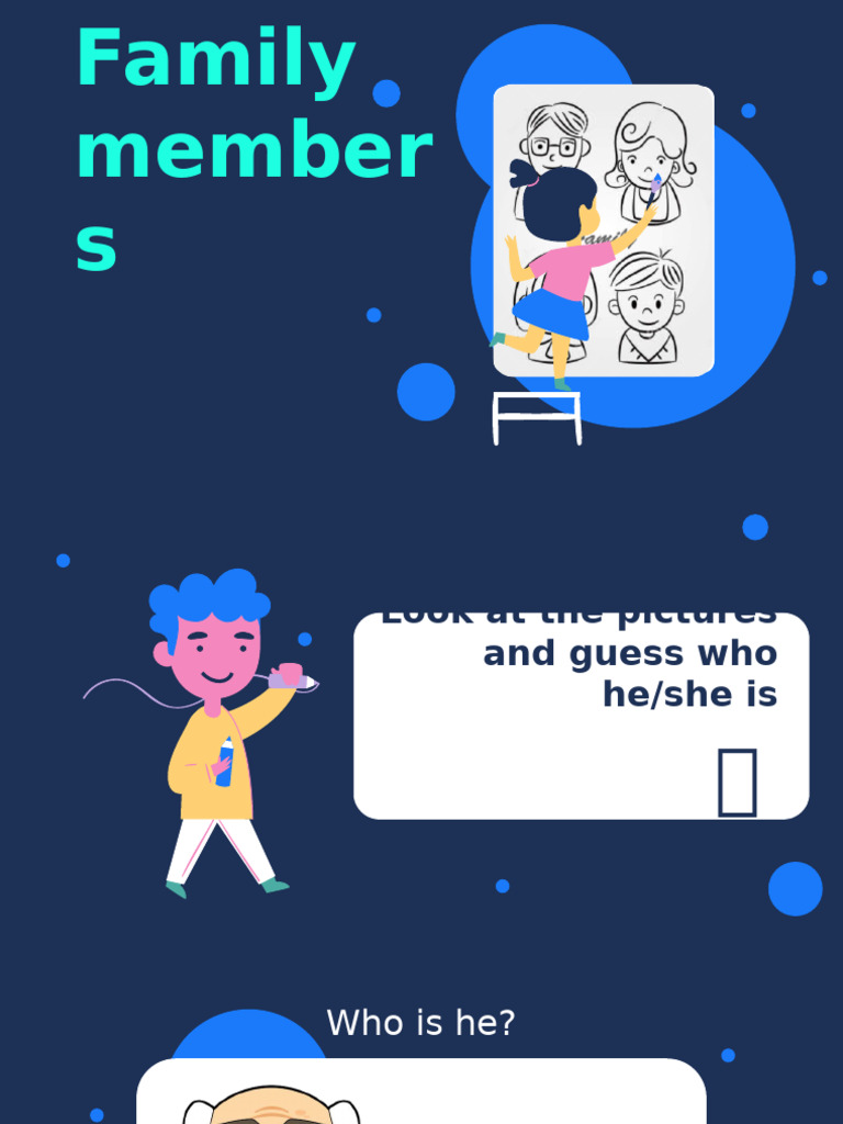 Family Members Boardgames Flashcards Fun Activities Games Games 135654 ...