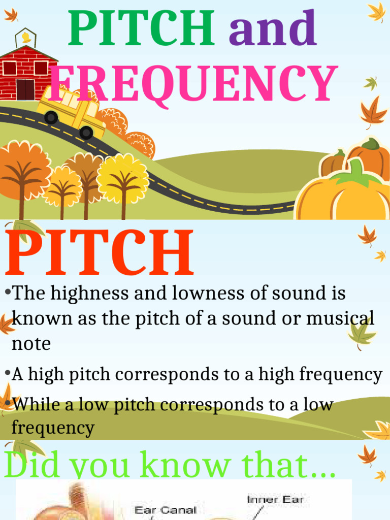 PITCH and FREQUENCY | PDF | Ear | Sound