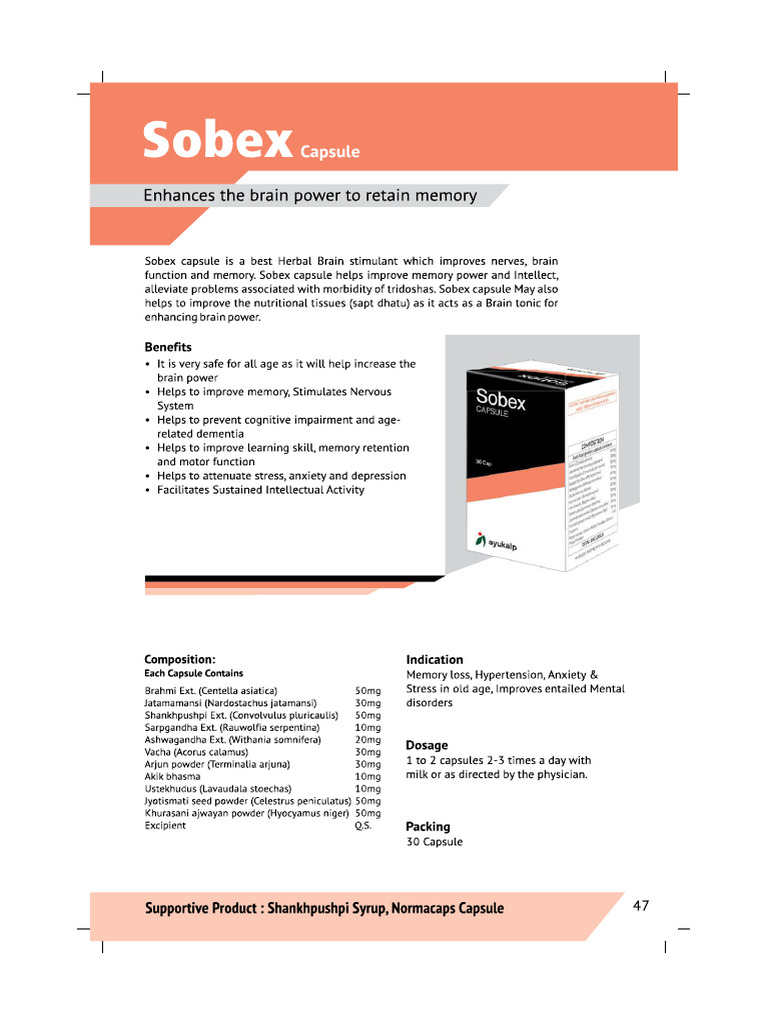 Sobex Capsule | PDF