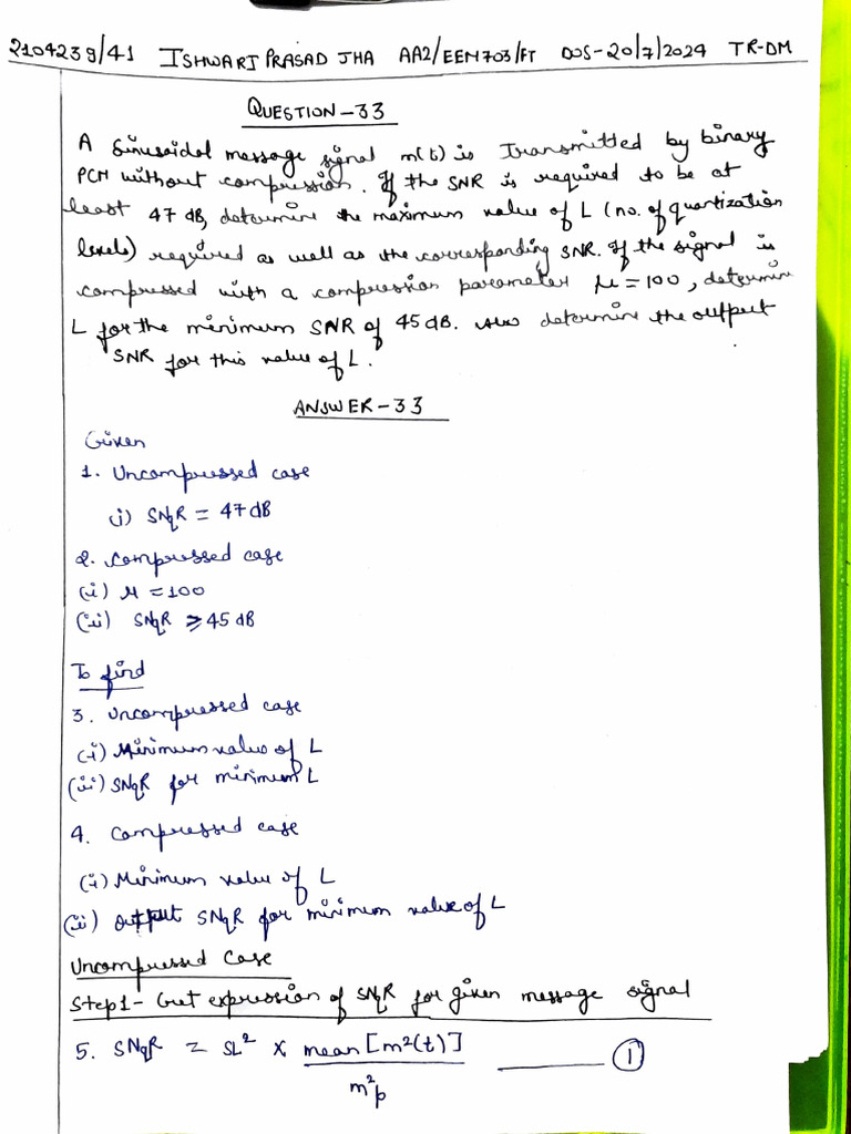 Ishwariprasadjha Aa2 Eem703 | PDF