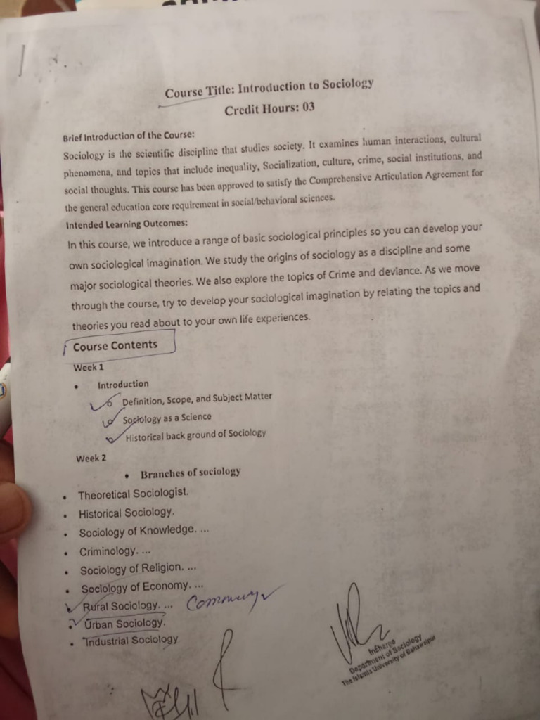 Sociology Notes | PDF