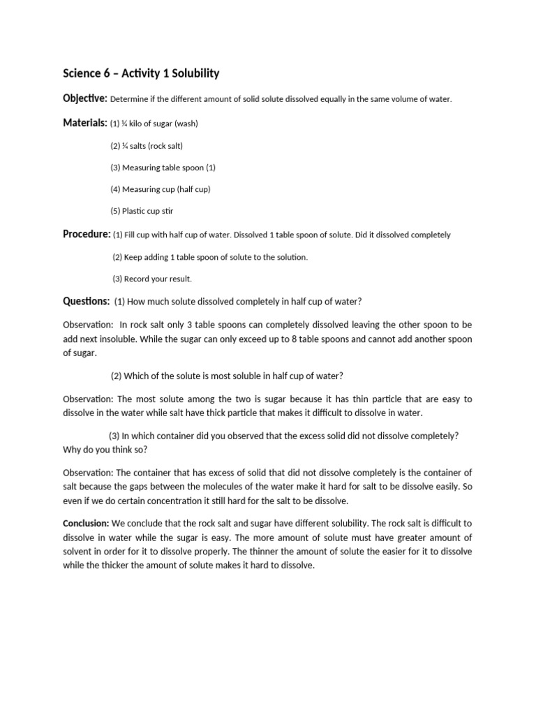 Science 6 | PDF