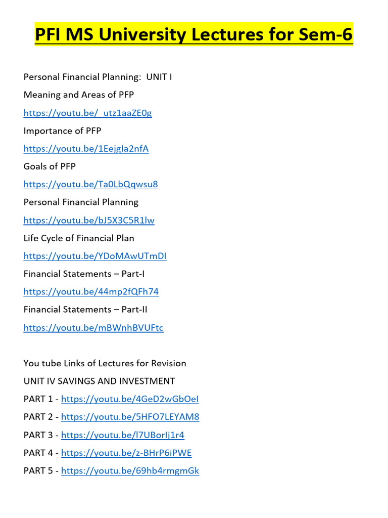 MSU Lectures (PFI) | PDF