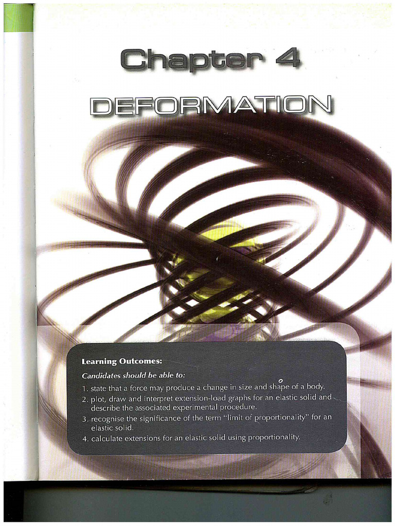Chapter 4 Deformation Pdf