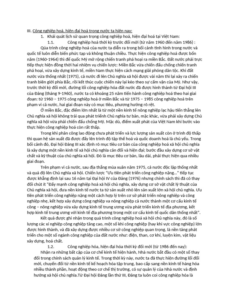 Iii.1. CNH, HDH | PDF