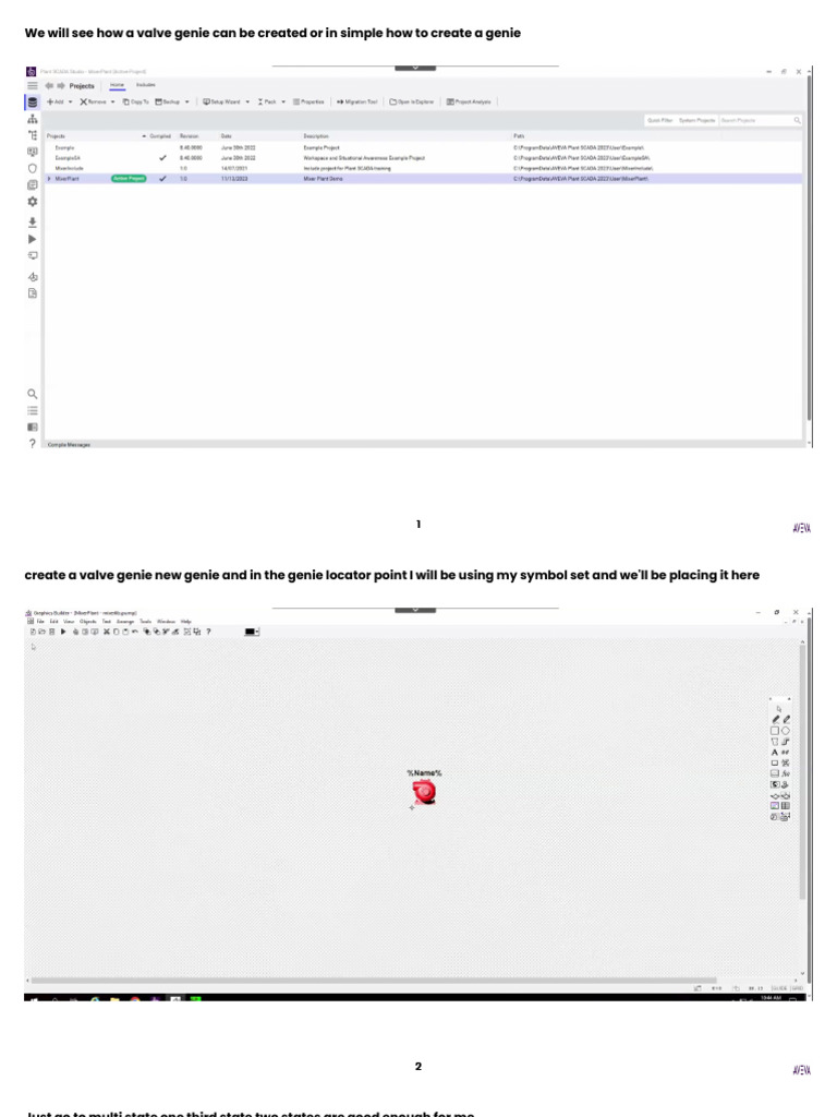 Create a Valve Genie Tutorial | PDF