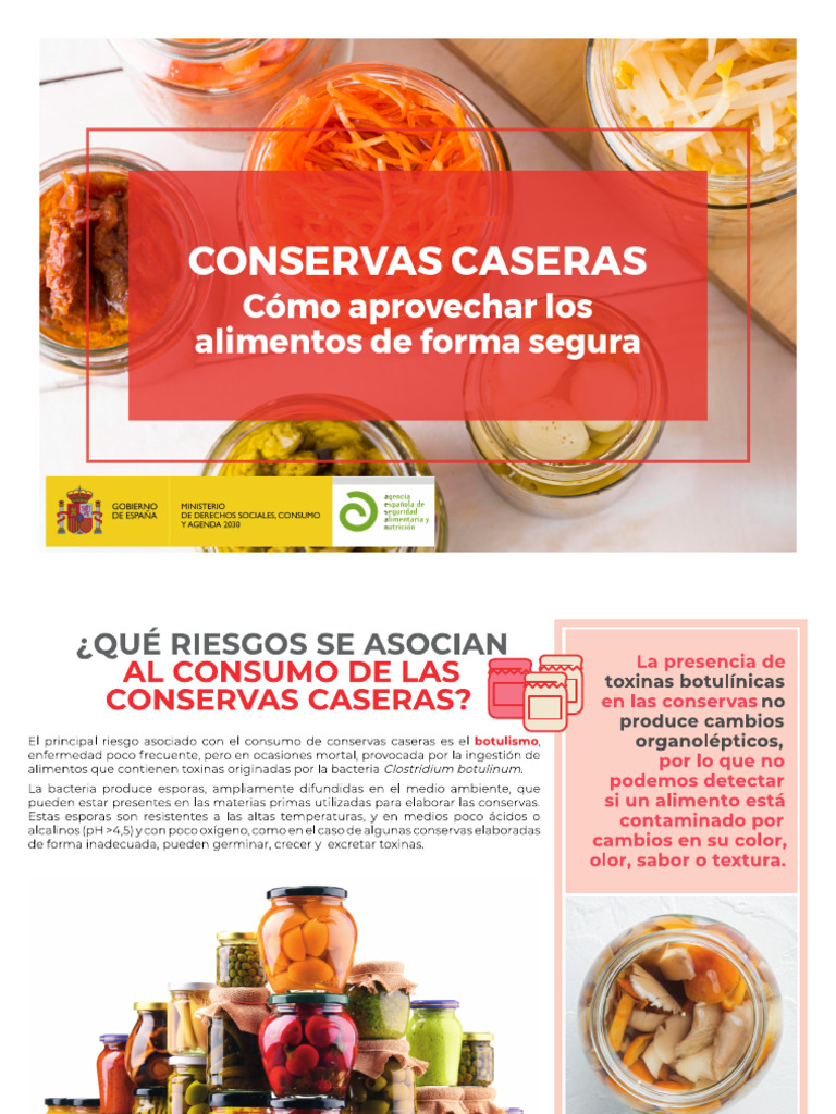 Conservas Caseras | PDF