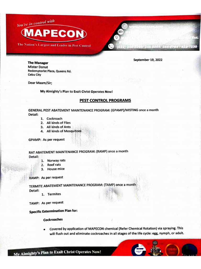 Mapecon Program | PDF