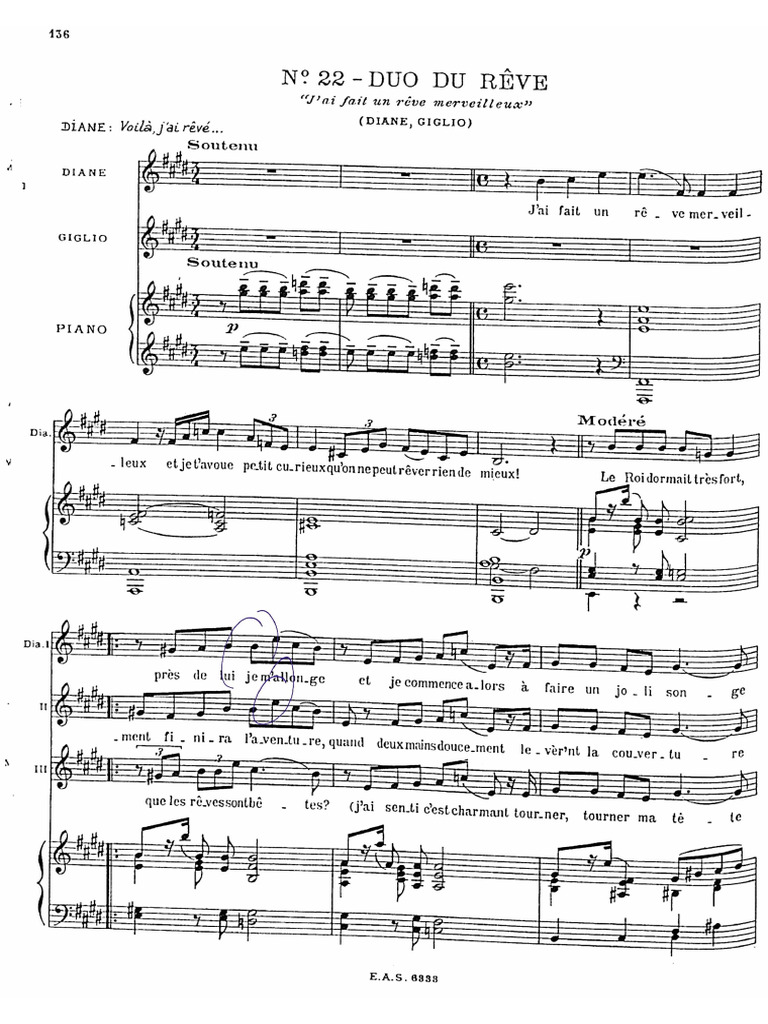 Pausole, Duo Du Rêve | PDF