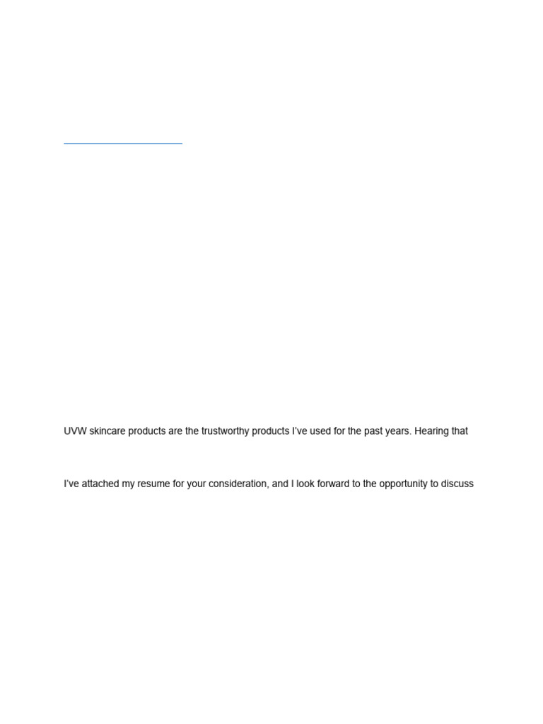 Par_Application Letter | PDF