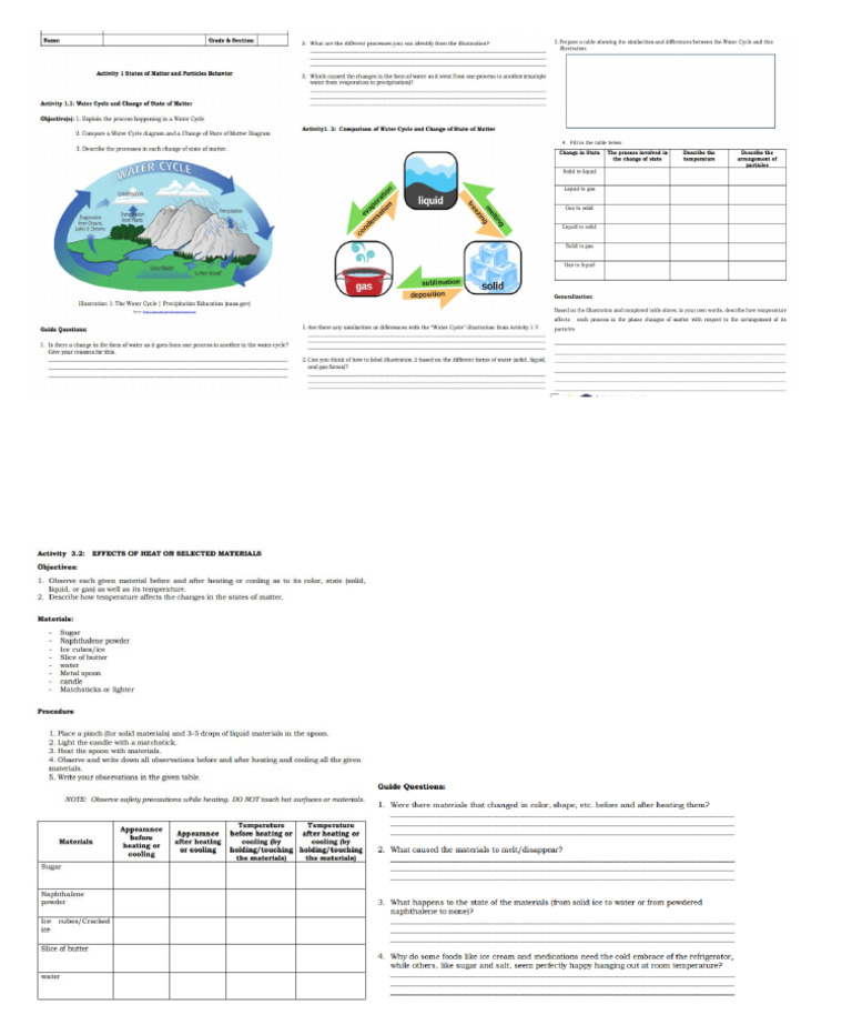 Week 3 Worksheet | PDF