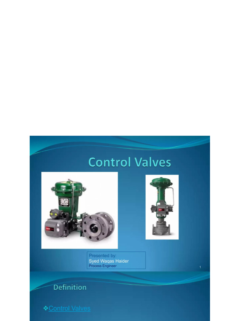 Control Valves | PDF