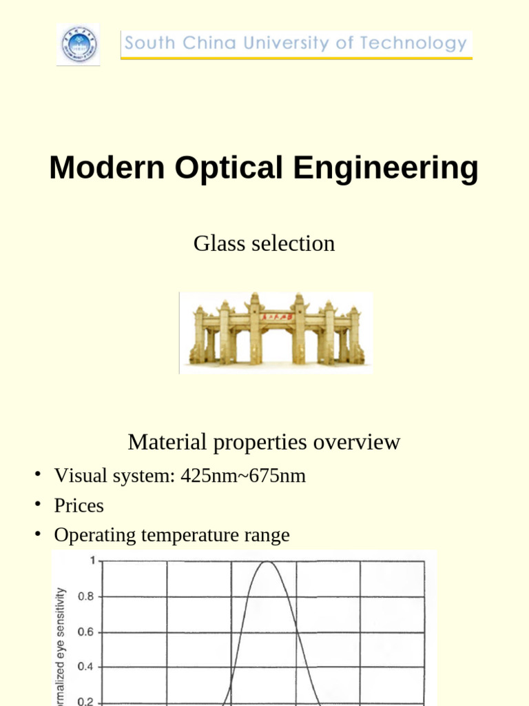 Modern Optical Engineering 8 | PDF | Glass Engineering And Science ...