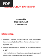 How To Run An MSA in Minitab | PDF | Computing