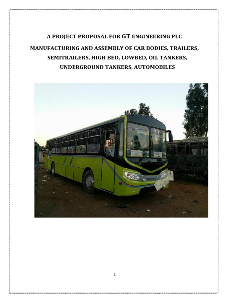 GT Engineering (Low BWD Trail Project) | PDF | Warehouse | Truck