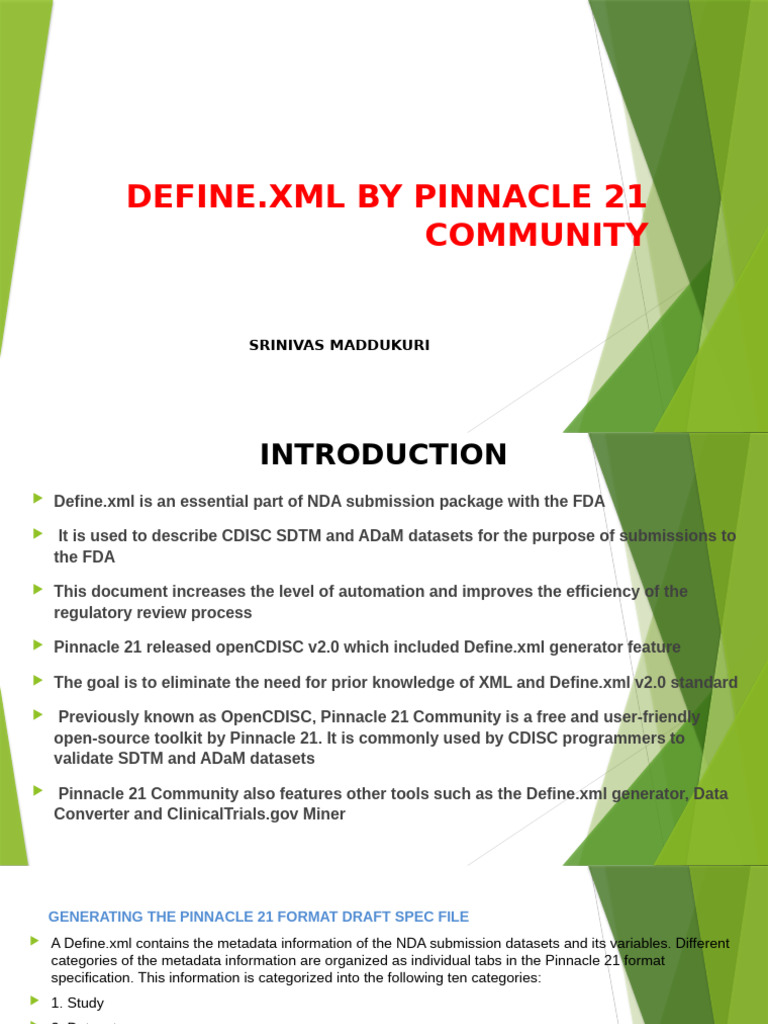 Define | PDF | Xml | Metadata
