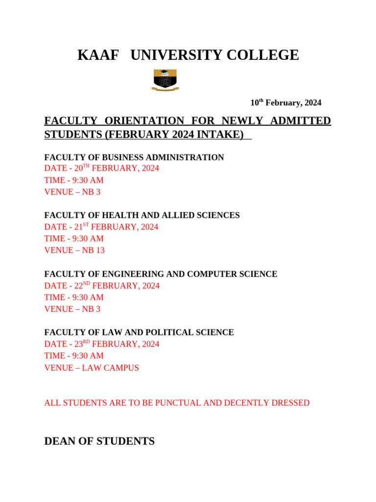 Orientation Faculty | PDF