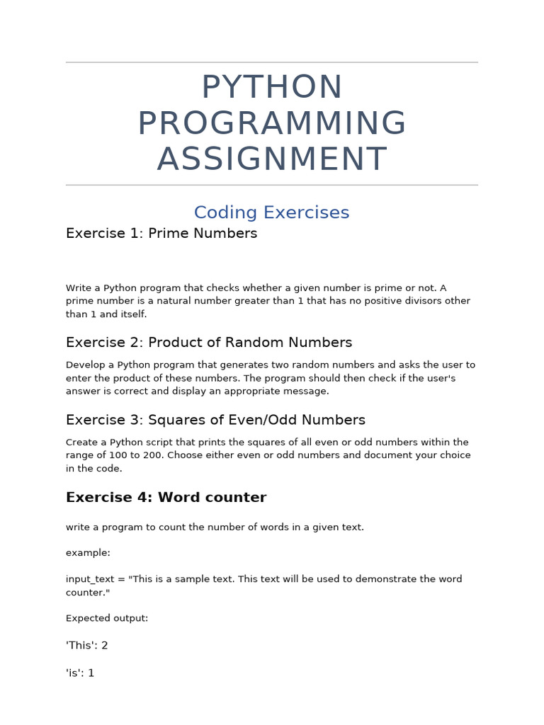 Basics of Python | PDF
