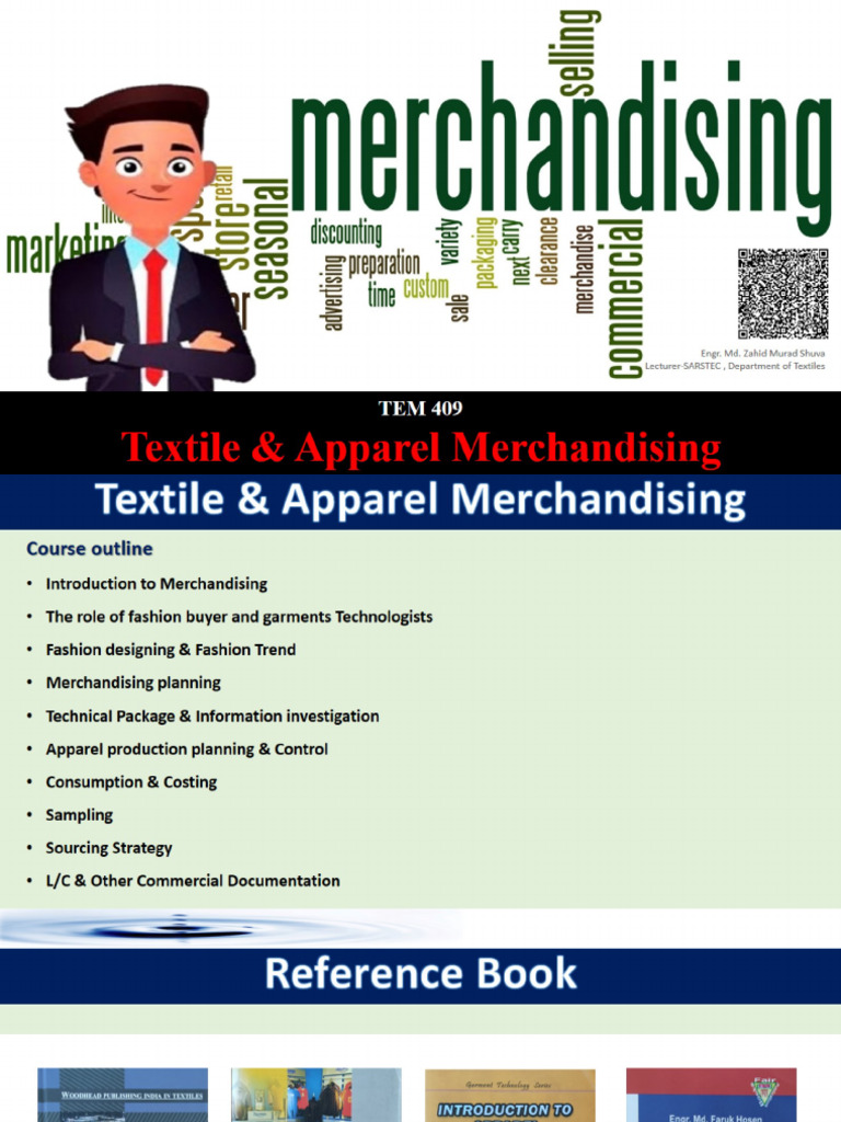 Introduction To Textile N Apparel Merchandising PPX | PDF