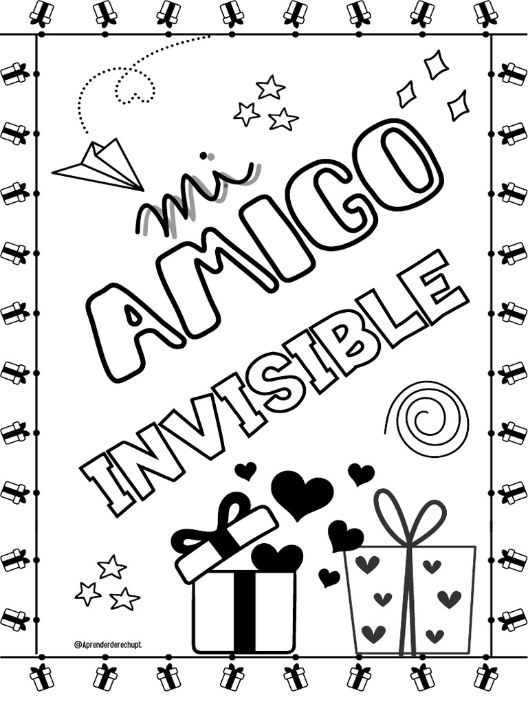 Carta para tu amigo invisible | PDF