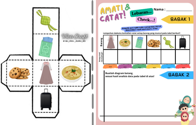 LKPD Diagram Lebaran | PDF
