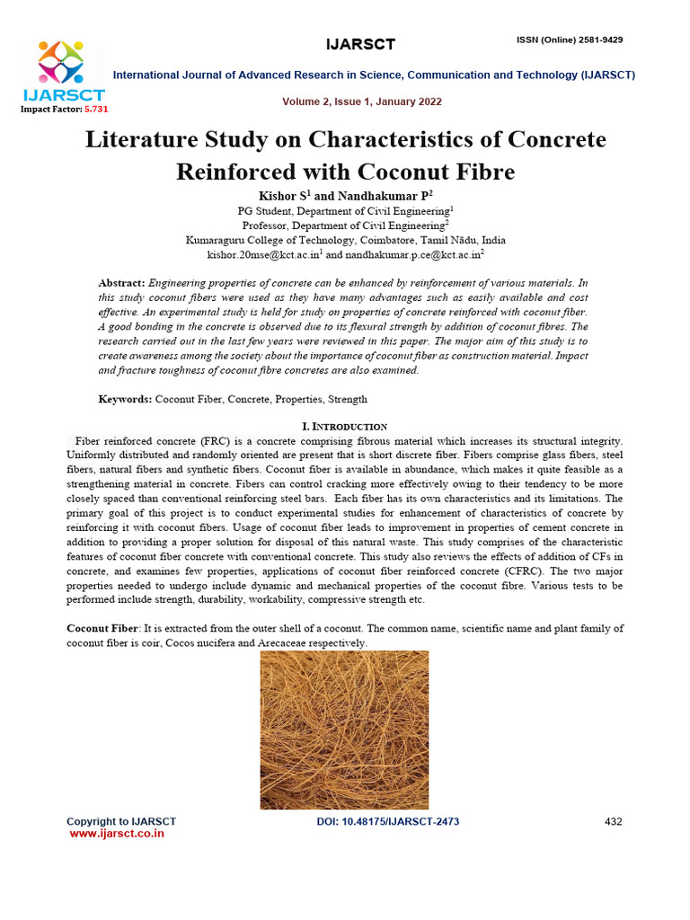 R.P 2 (Lalit) | PDF | Concrete | Composite Material