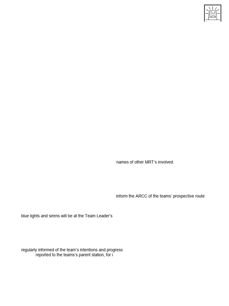 Chapter 4 Search Rescue Operations Pdf Search And Rescue
