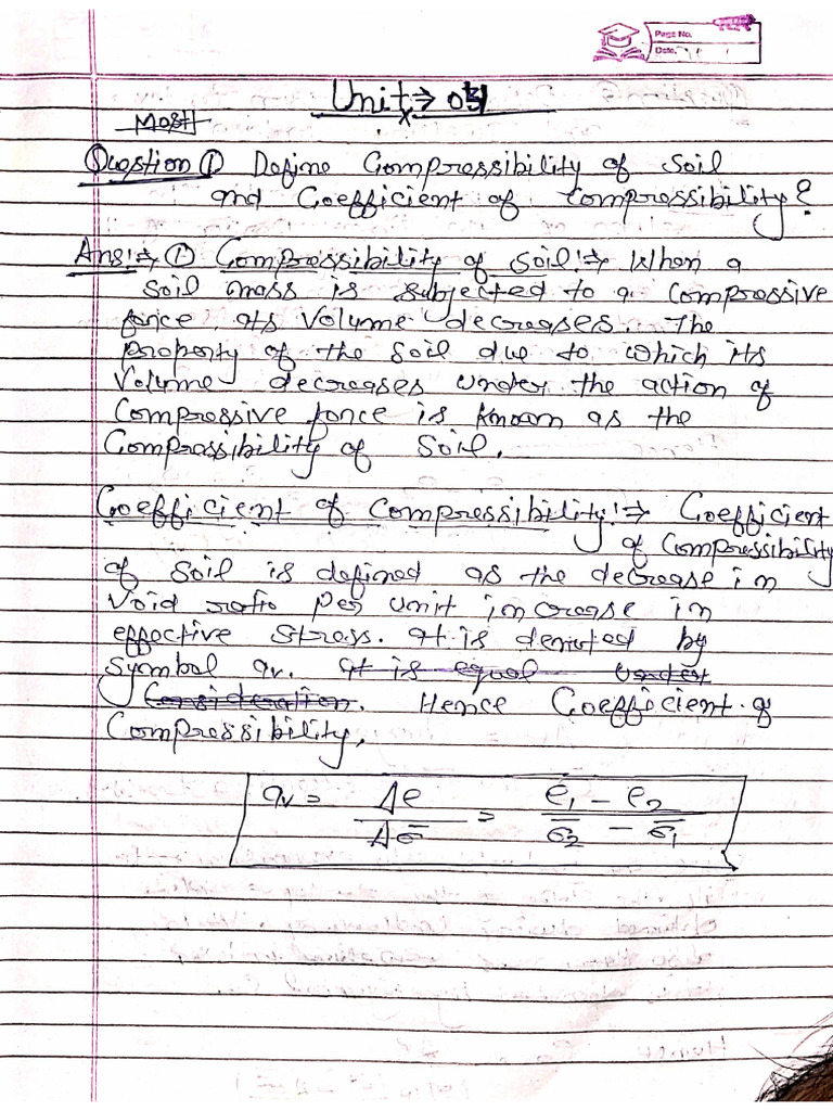Geotechnical chapter 4 | PDF