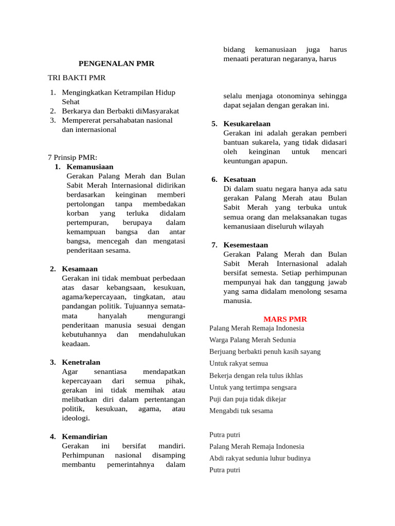 PENGENALAN PMR MULA | PDF
