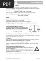 8e End of Unit Test Higher | PDF | Oxide | Combustion