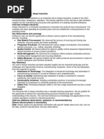 Industrial Visit Report Template | PDF | Factory | Packaging And Labeling