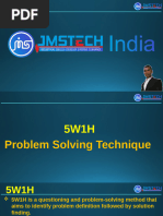 4W1H Method | PDF