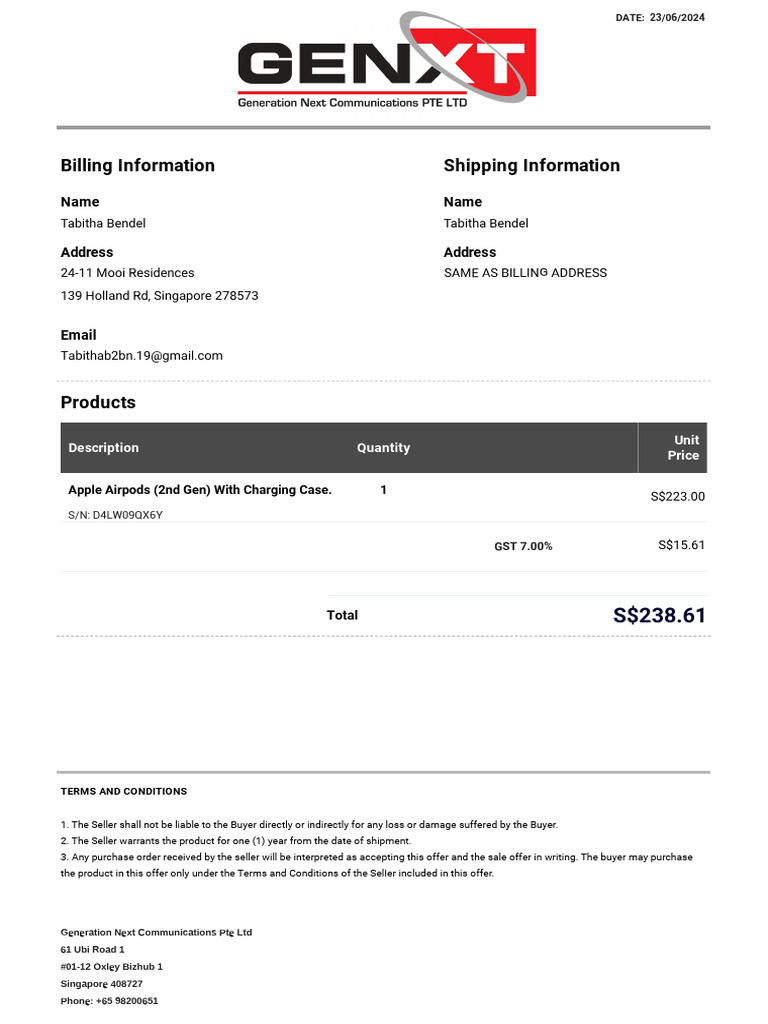 Generation Next SG Ap2 Jay Soni | PDF