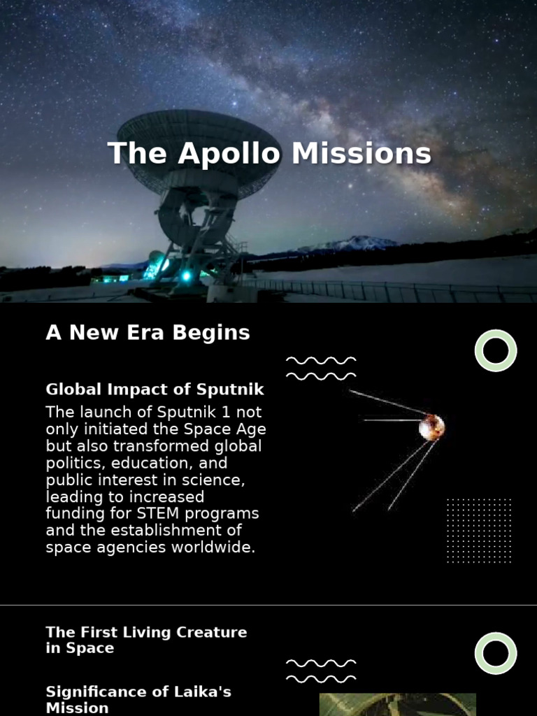 Space Race & Apollo Missions | PDF | Apollo Program | Saturn V