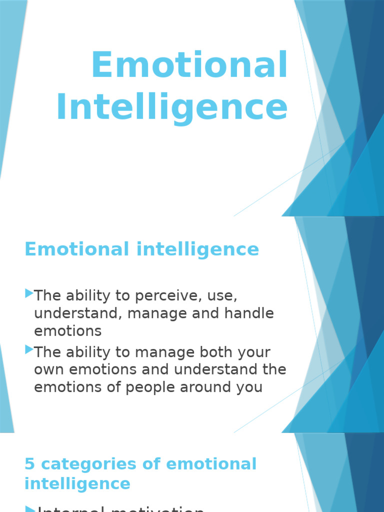 Emotional-Intelligence | PDF